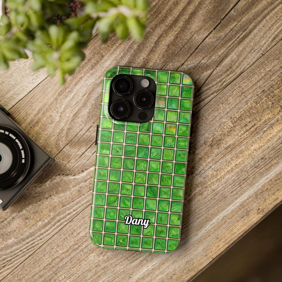 Mediterranean Mosaic Tile Magsafe Phone Case, Abstract Artistic Tile ...
