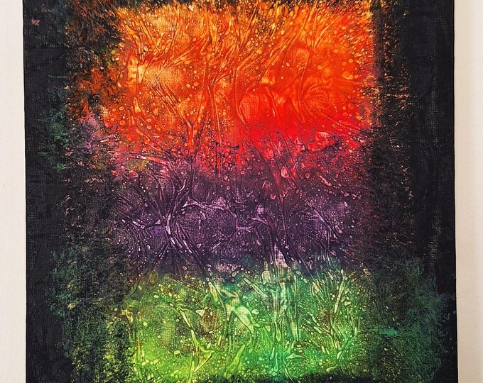 Cloudy Skies Over Blue Ocean, an Original Soft Pastel Painting by C.L ...