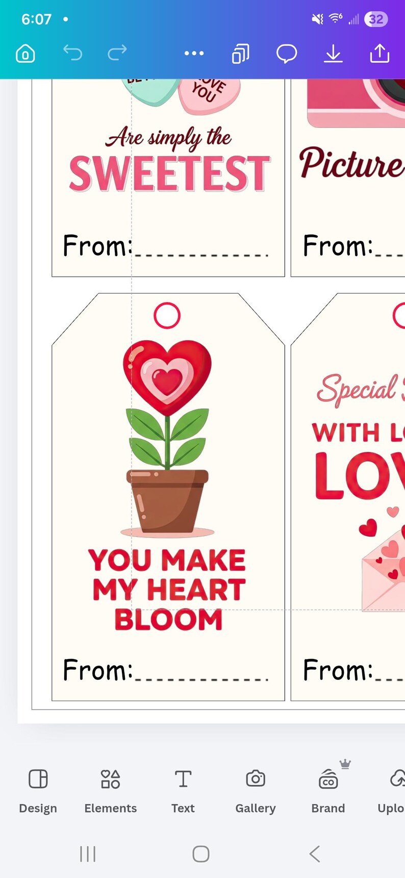 Printable Valentine's Day Cards - Etsy