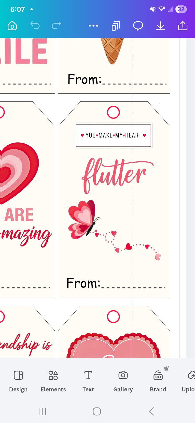 Printable Valentine's Day Cards - Etsy