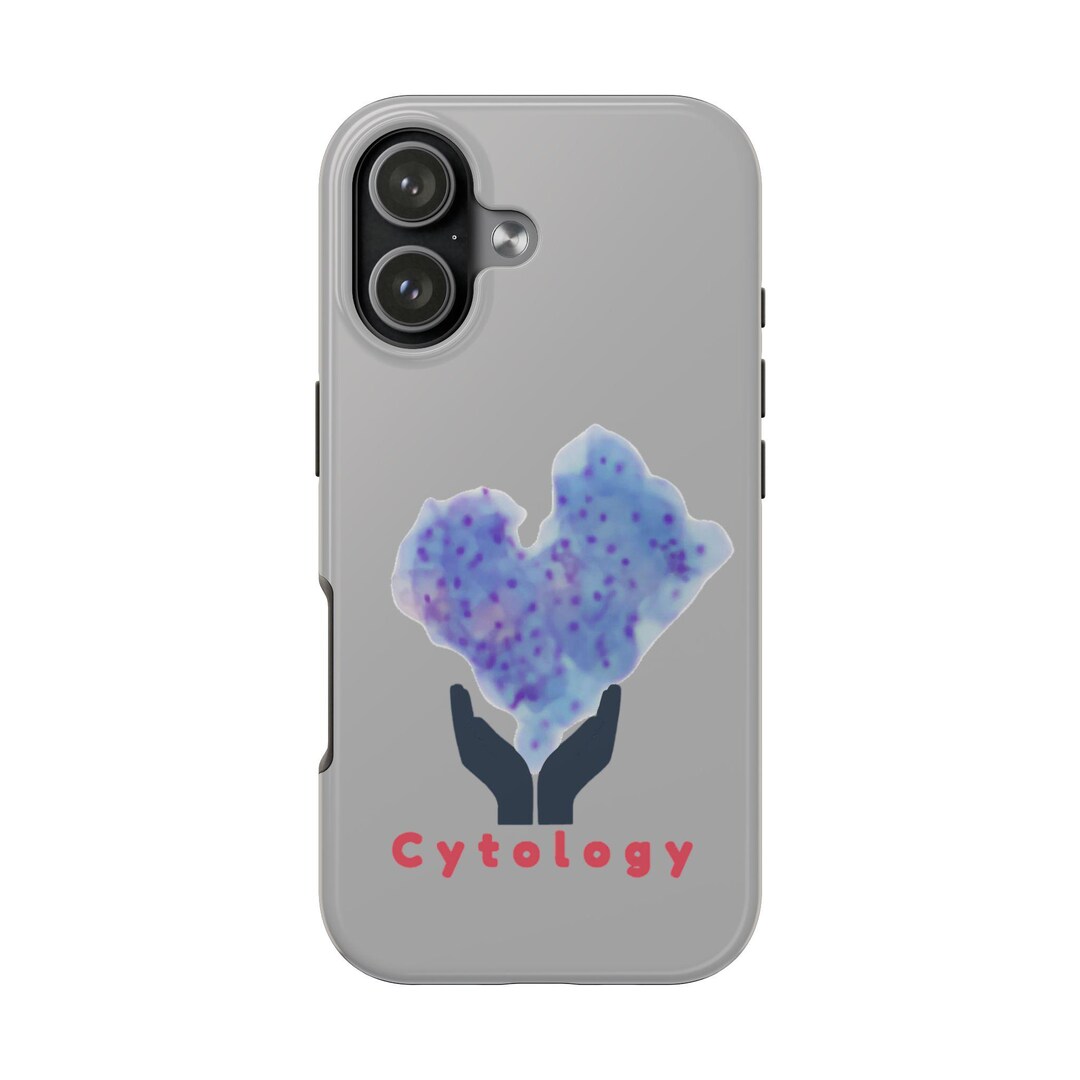 Cytology Heart Art Tough Phone Case | Science Cell Biology Design - Etsy
