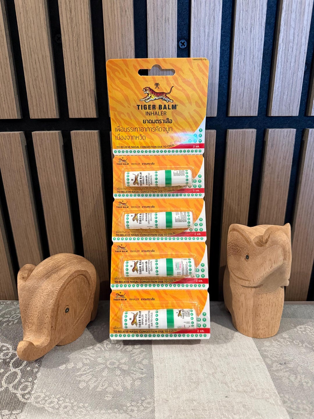 Tiger Balm Inhaler - Nasal Congestion Relief With Herbal Scent 4 ...