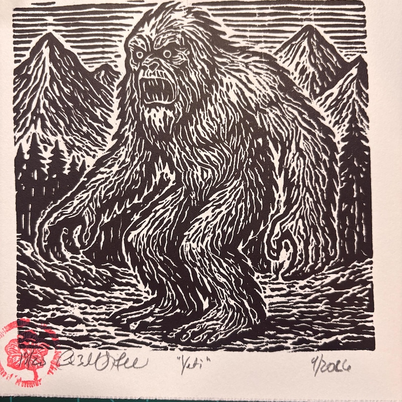 Wood Carved Cryptids - Etsy
