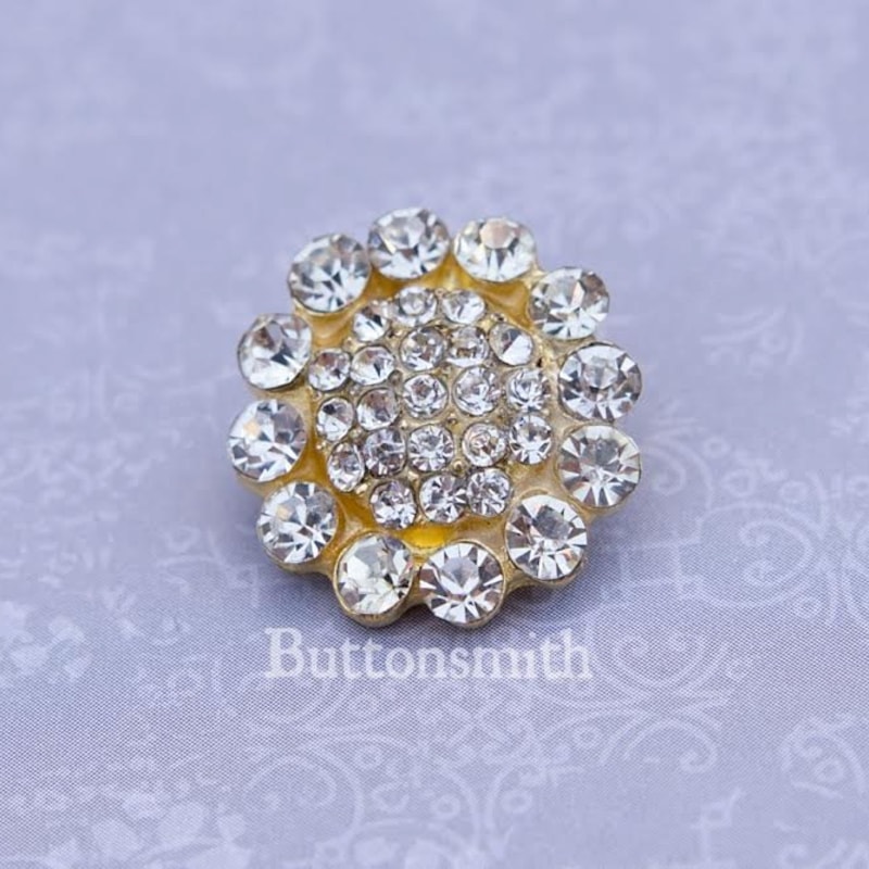 Fancy Glass Buttons - Etsy