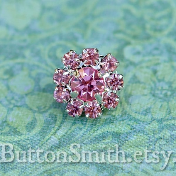 Rhinestone Buttons - Etsy