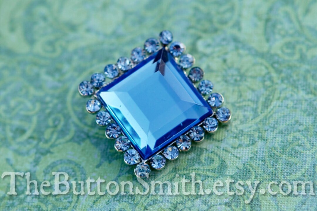 5 to 20 Piece Set Rhinestone Buttons -madeline- (28mm) RS-020 - Etsy