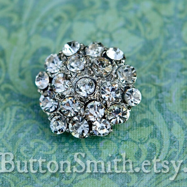 Crystal Buttons - Etsy