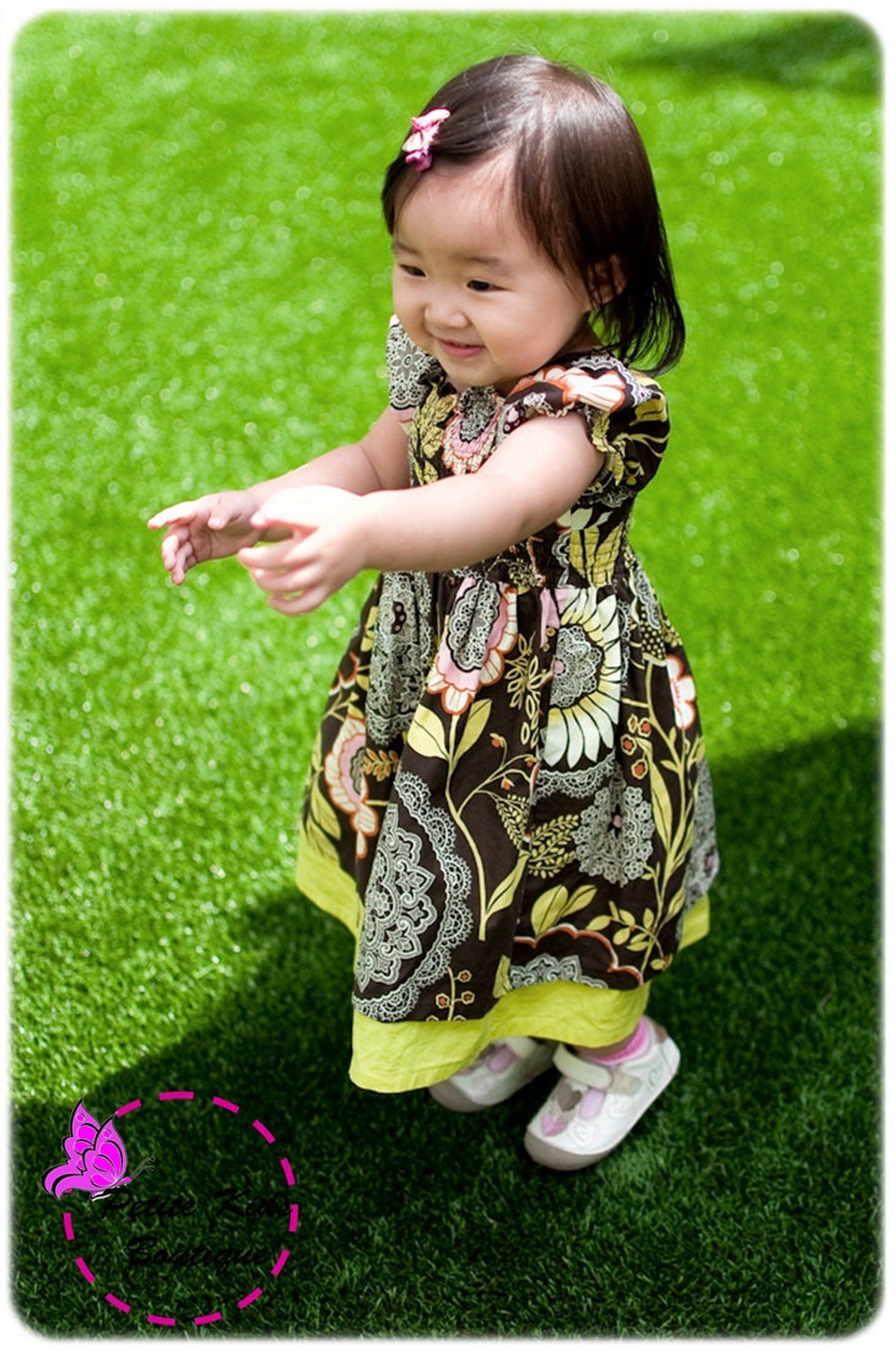 Maia Dress for Girls 12M-8Y PDF Pattern & Instruction-shirred - Etsy