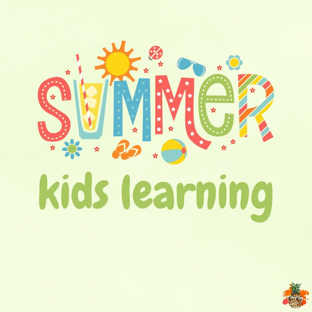 Summer Kids Learning Worksheets - Etsy