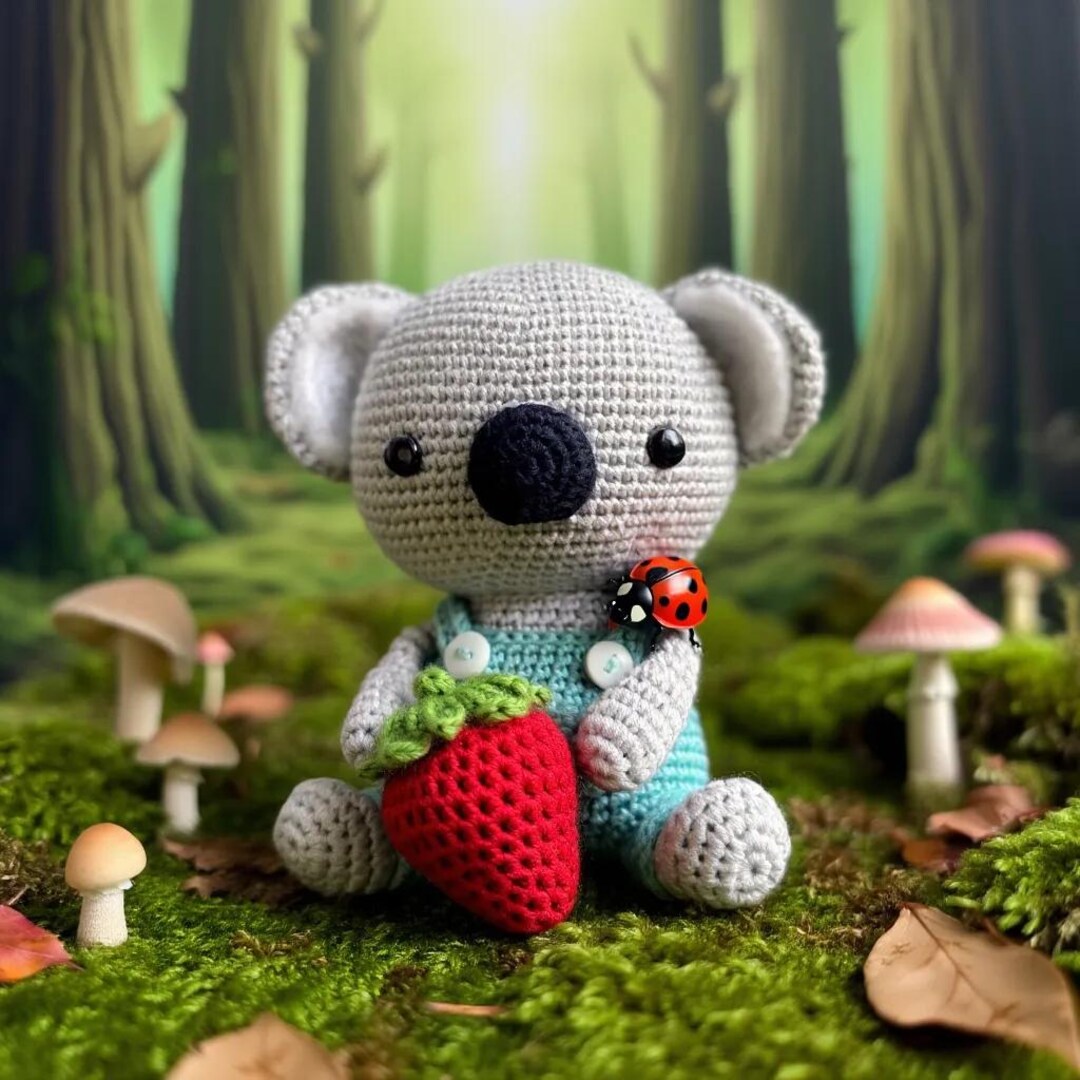 Koa the Koala Amigurumi Pattern — Crochet Toy PDF - Etsy