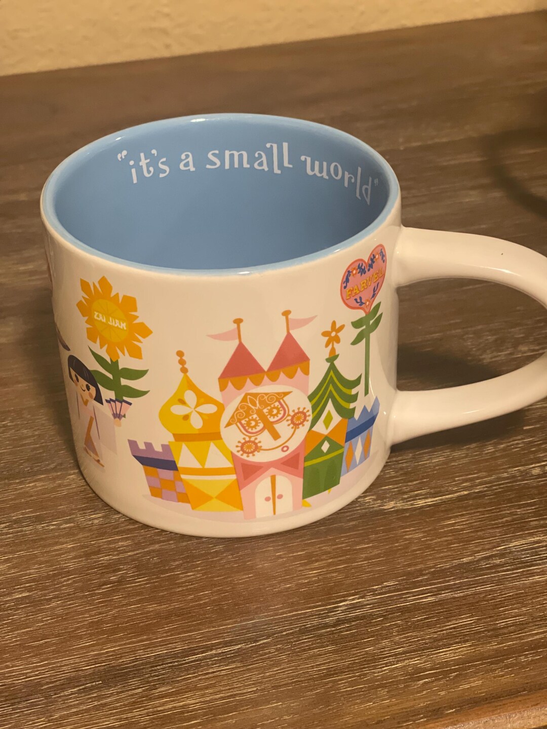 Disney It’s a Small World Goodbye Flowers Mug - Etsy