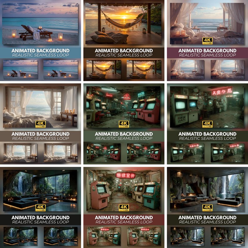 Animated Backgrounds Bundle 2026, All Current + Future Live Wallpapers ...