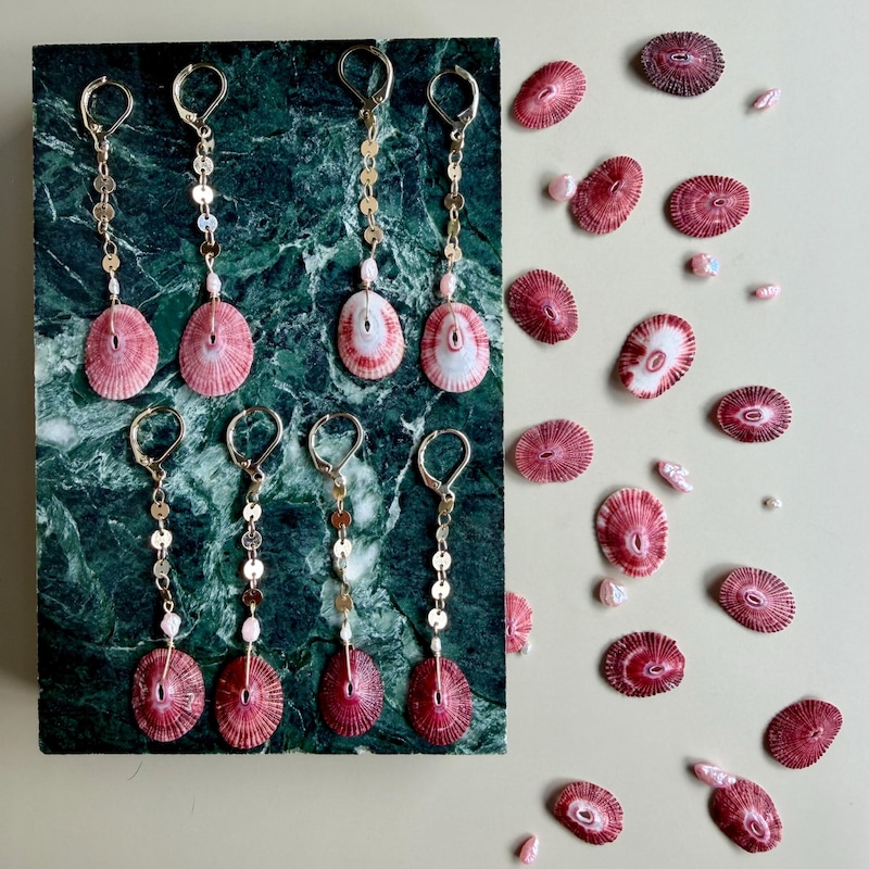 Pink Limpets - Etsy
