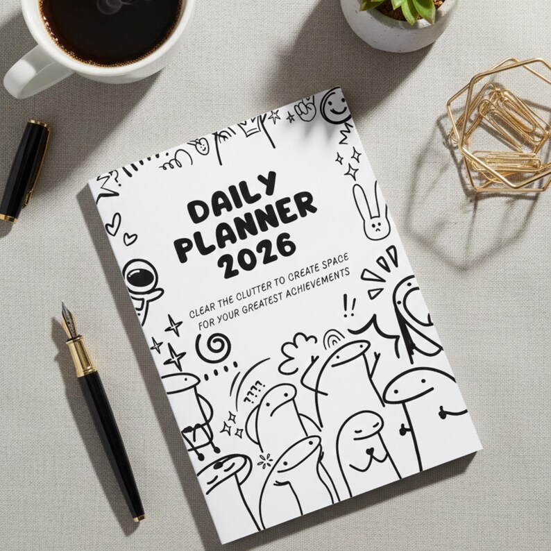2026 Bullet Journal Monthly Calendar – Bujo Style Printable Digital ...