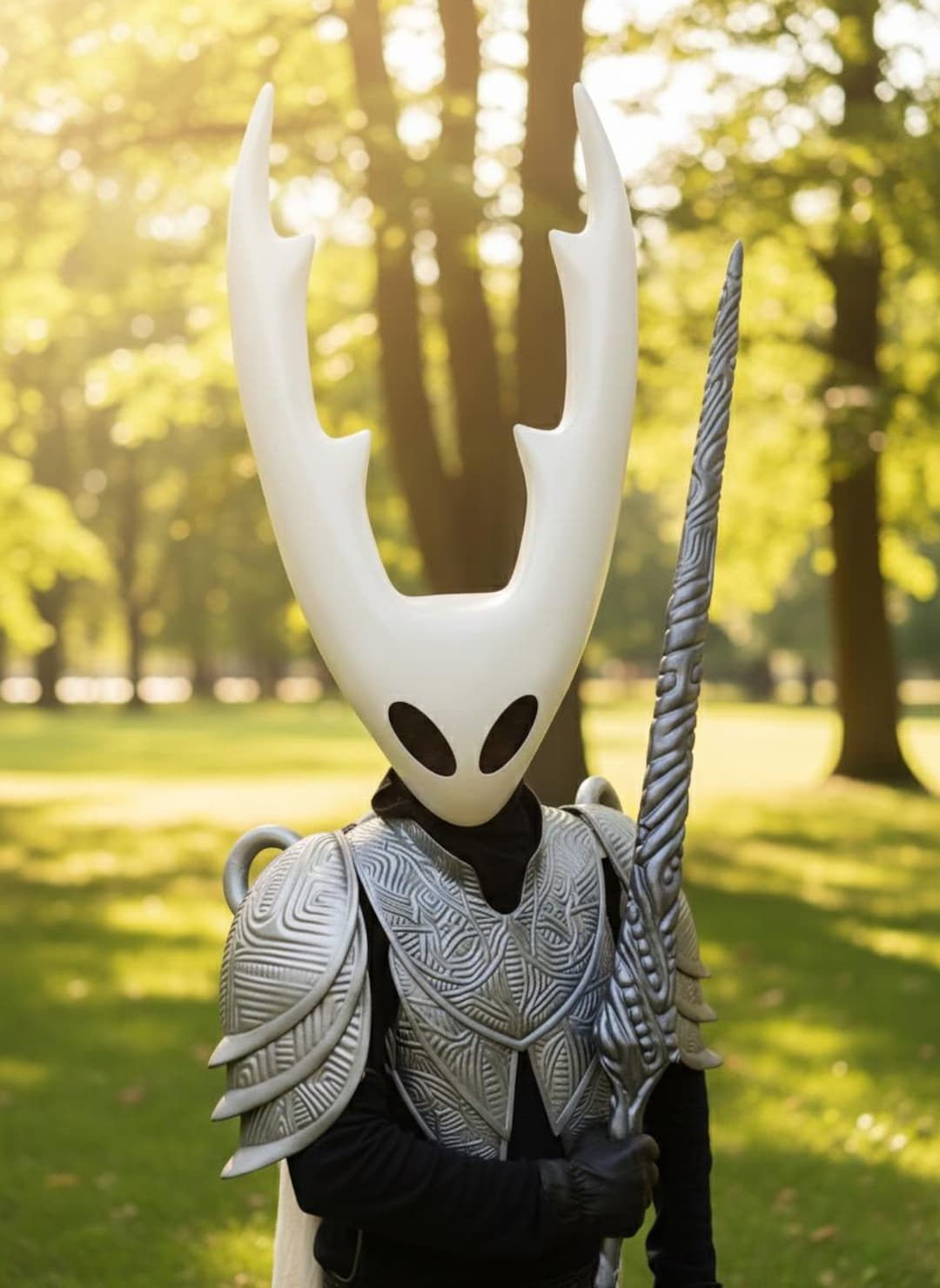 Hollow Knight Cosplay - Pure Vessel Cosplay Armor and Nail - Etsy