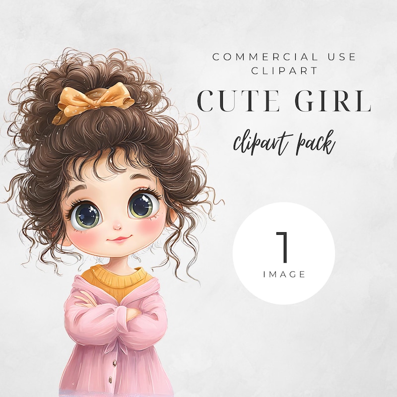 Doll With Pink Hair and Big Eyes - Etsy UK