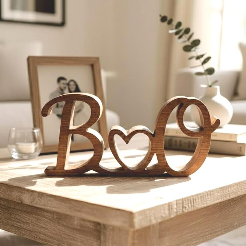 Wooden Hearts Engagement - Etsy