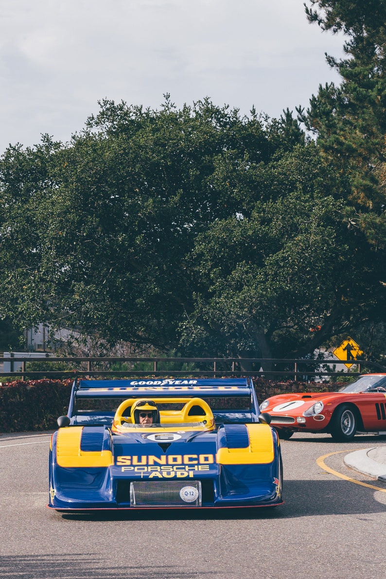 1973 Porsche Audi Spyder Can Am Sunoco Le Mans Fine Art - Etsy