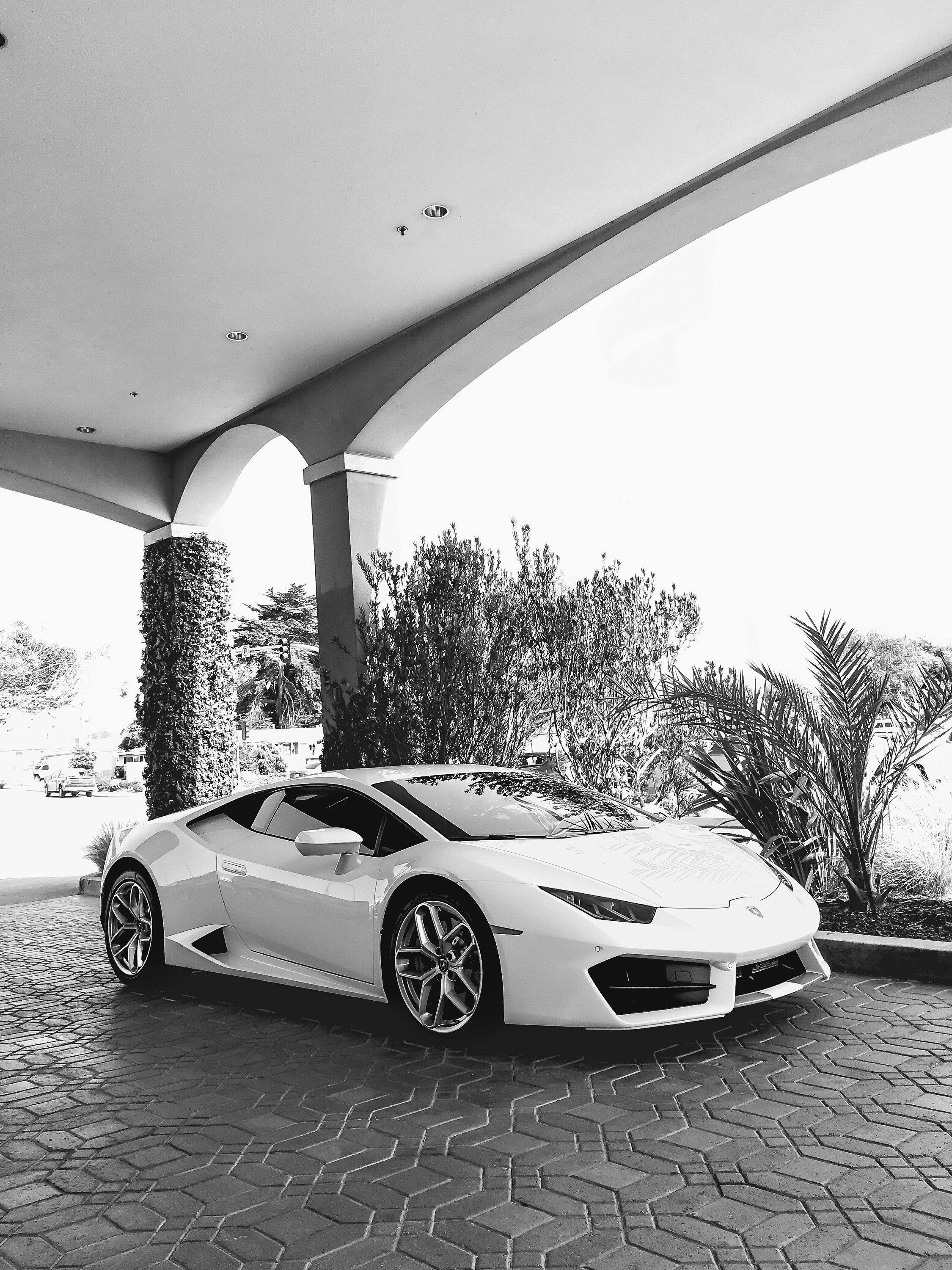 Lamborghini Huracan Wall Art | Poster| Automotive Art | Black and White ...