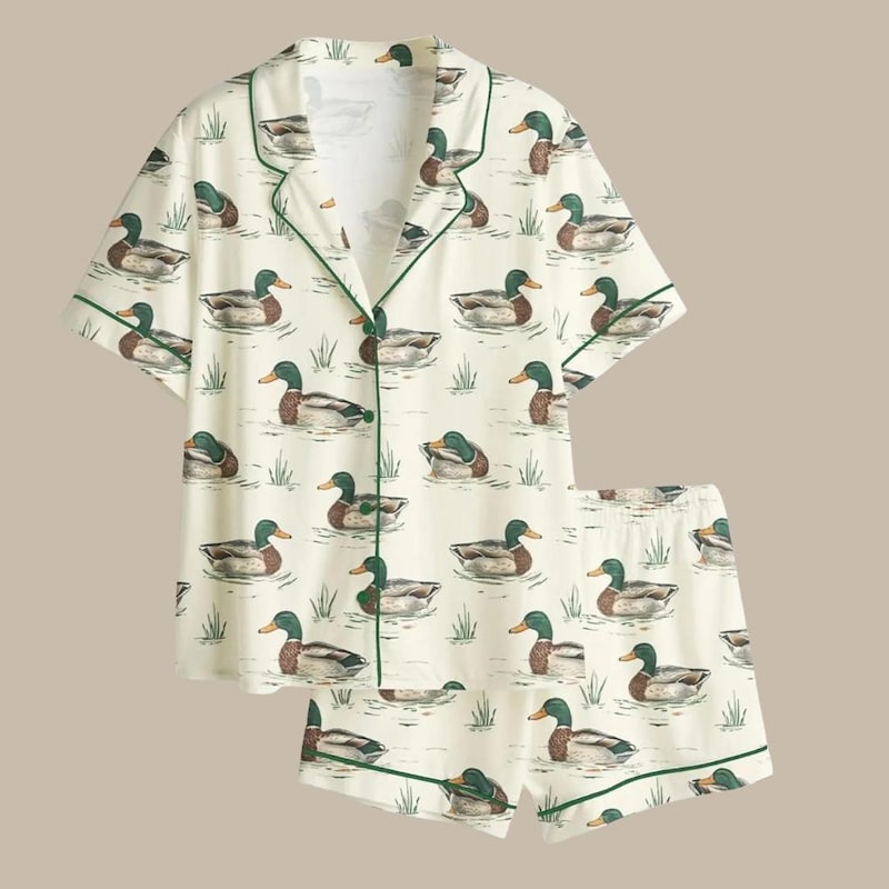 Duck Pajamas - Etsy