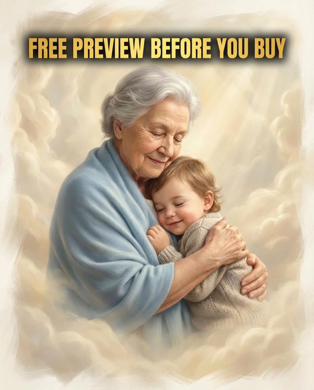 Memorial Photo, Memorial Portrait, Combine Photos, Combine Loved Ones ...