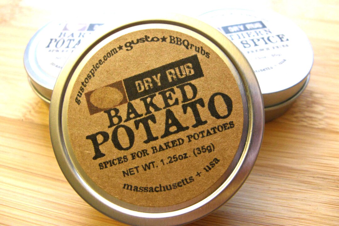 PREORDER: Gusto's *MINI SPUD* Spice Set - the Potato Lover's Gift ...