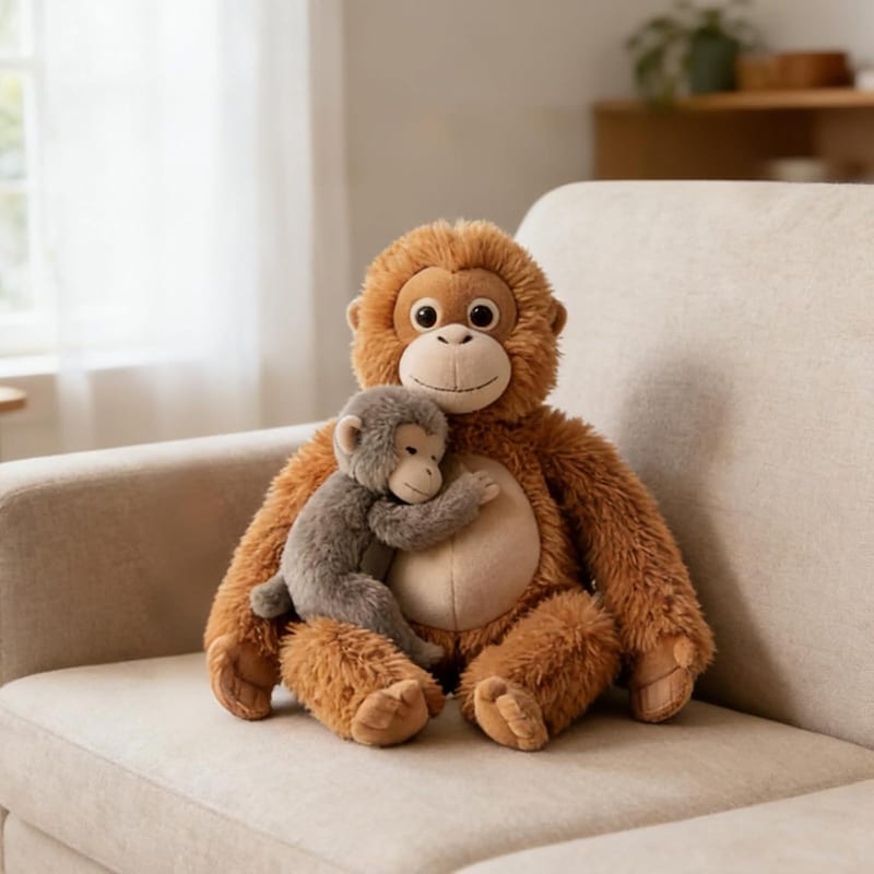 Punch the Monkey Figurine - Etsy