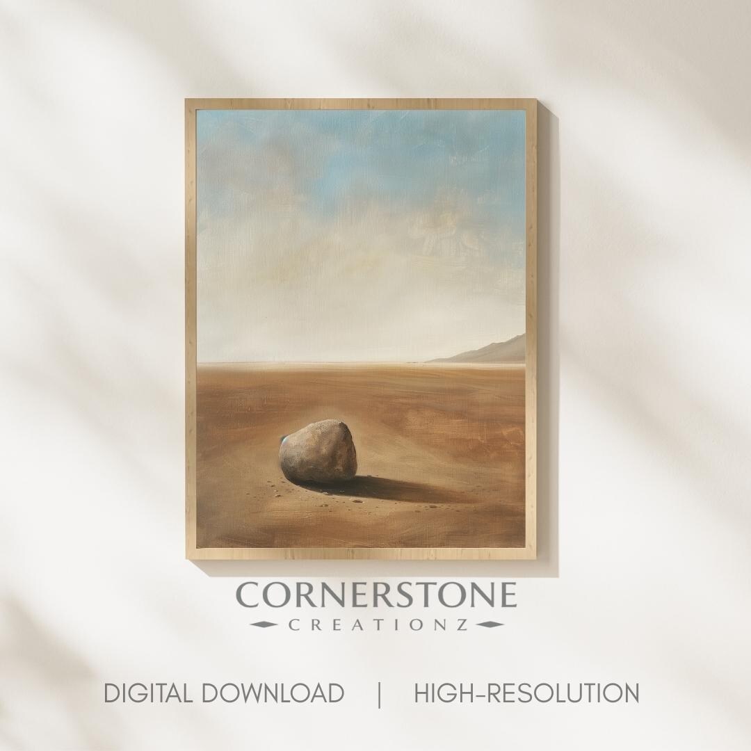 Wilderness Stone Christian Wall Art | Faith in the Wilderness Painting ...