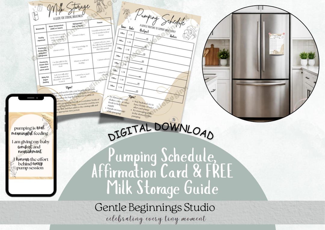 Pumping Schedule | Mothers | Milk Storage Guide | New Baby | Pumping ...