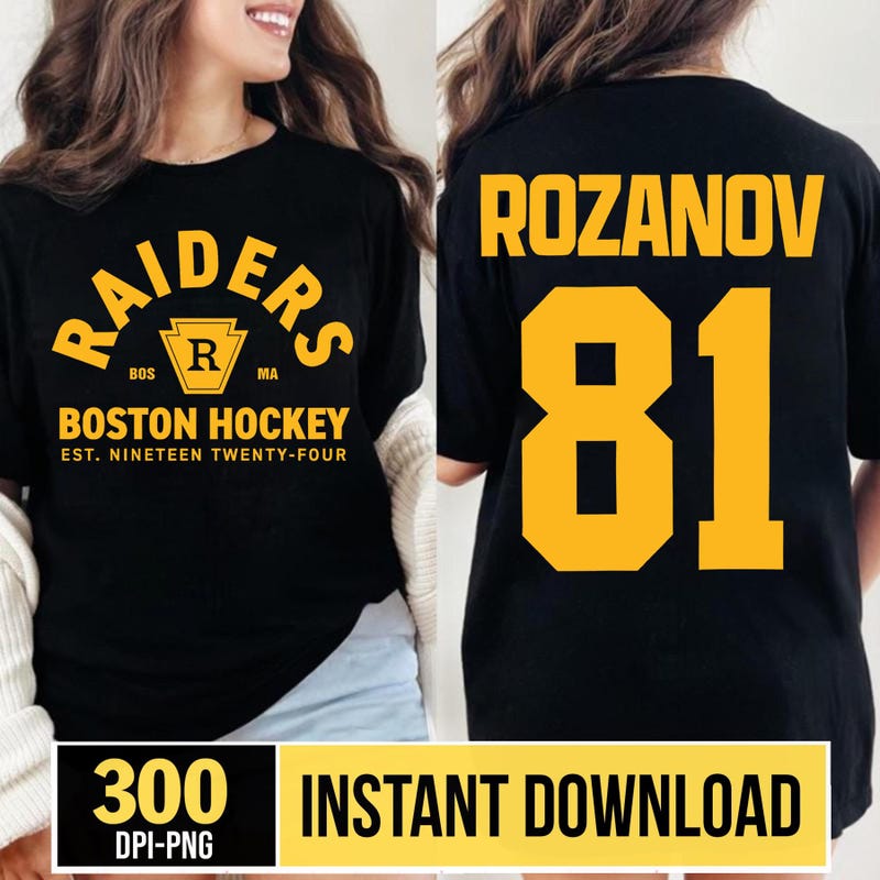 Boston Hockey Raiders - Etsy