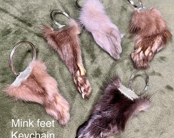 Goth Paw Keychain - Etsy