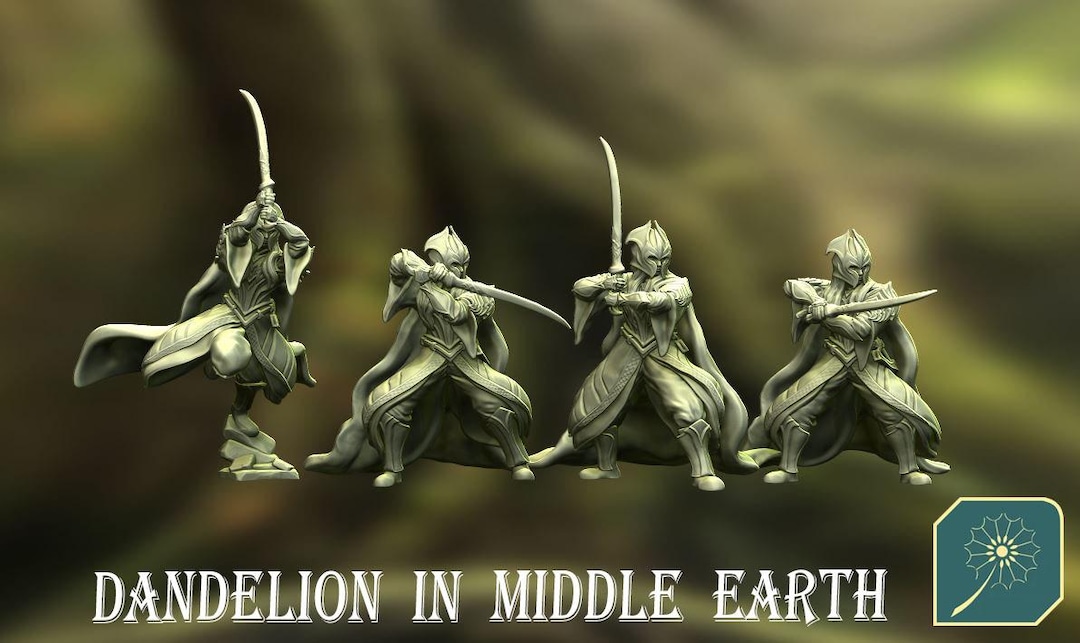 Elf of Dark Forest Two Handed Sword by Dandelion in Middle Earth | 3D ...