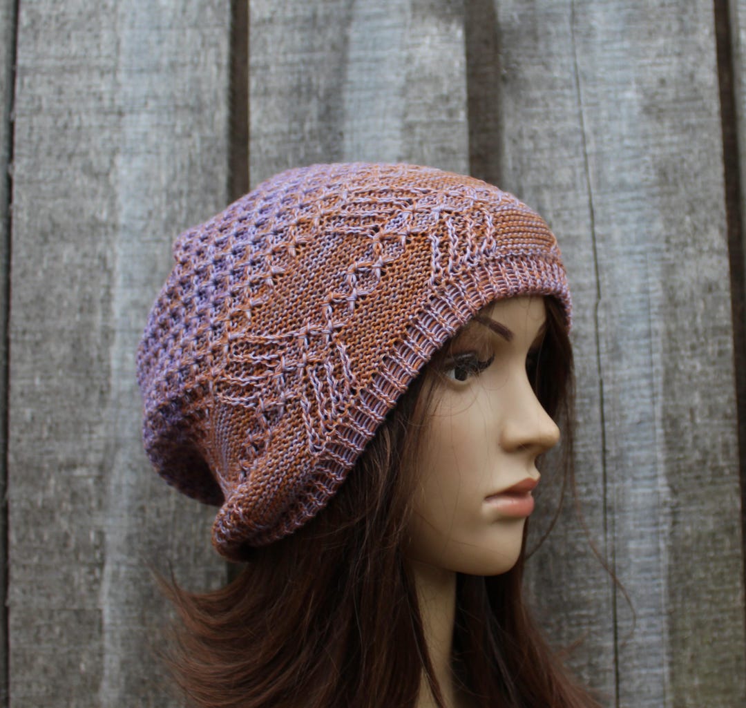 Colorful Knit Cotton Summer Beanie , Breathable Autumn Hat - Etsy