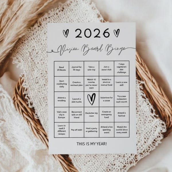 2026 Cards Goal - Etsy UK