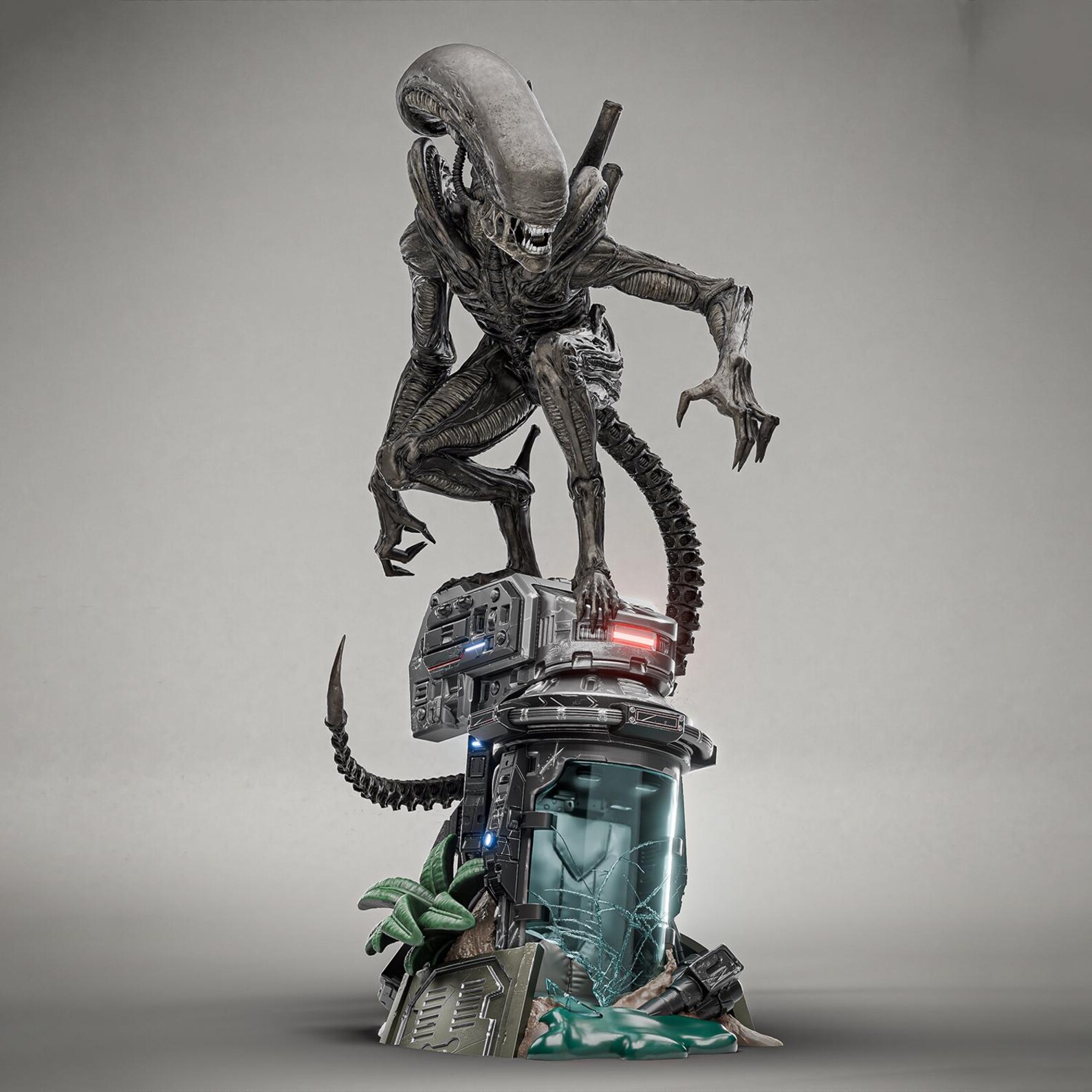 Xenomorph - Alien STL File ( Statue + Bust ) - Etsy