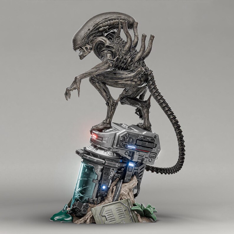 Xenomorph - Alien STL File ( Statue + Bust ) - Etsy