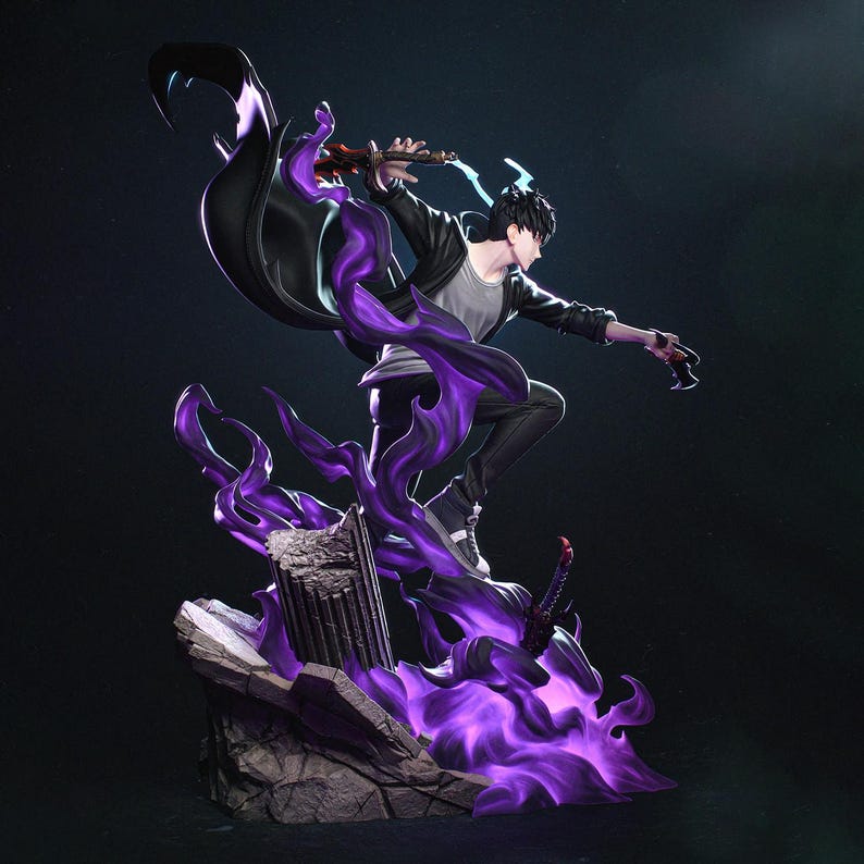 Shadow Monarch - Anime STL File - Etsy