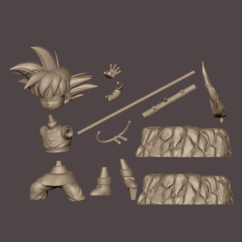 Martial Boy - Anime STL File - Etsy