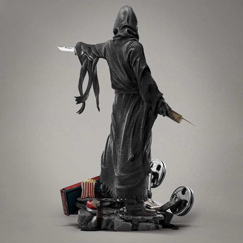 Ghostface - Scream STL File - Etsy
