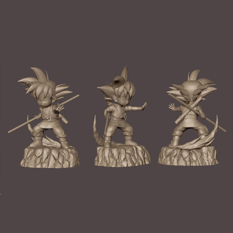 Martial Boy - Anime STL File - Etsy