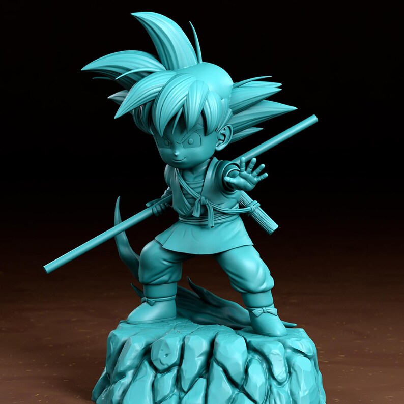 Martial Boy - Anime STL File - Etsy