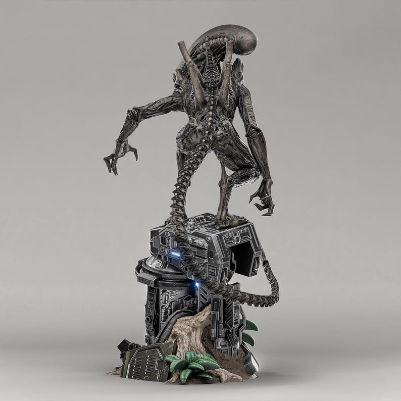 Xenomorph - Alien STL File ( Statue + Bust ) - Etsy