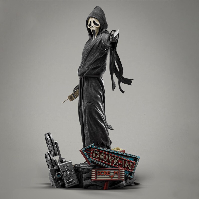 Ghostface - Scream STL File - Etsy