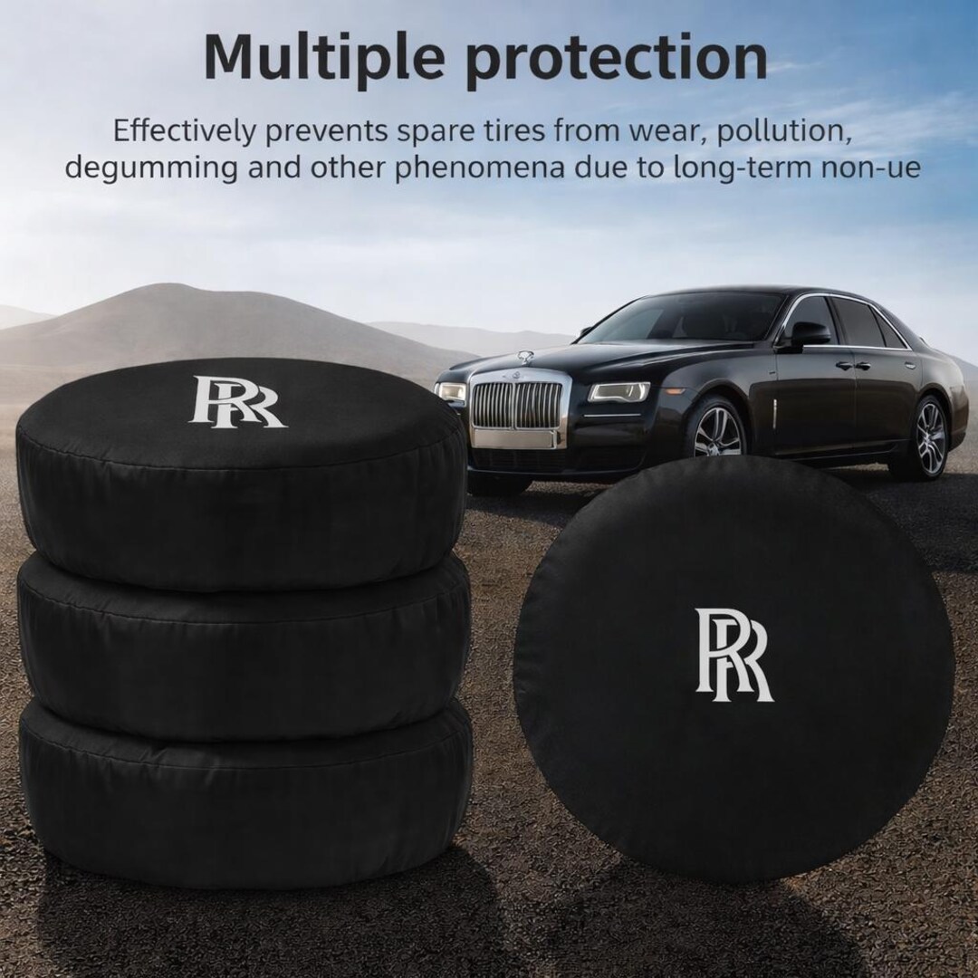 For Rolls-royce Tire Cover – Luxury Supercar Wheel Protector ...