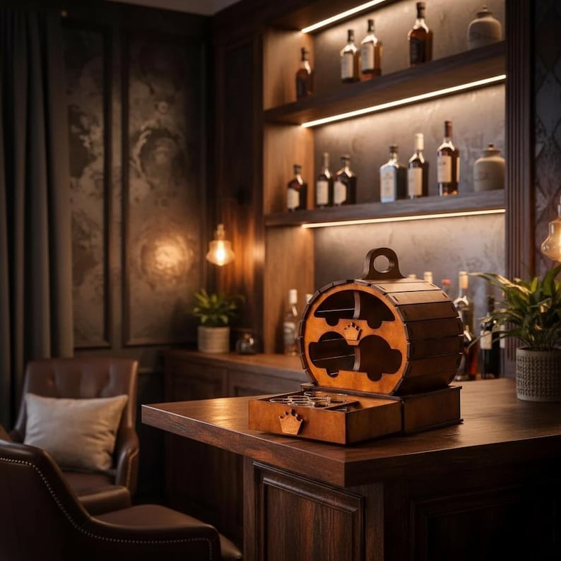 CNC Laser Cut Mini Bar Design | CDR File | Digital Download - Etsy ...