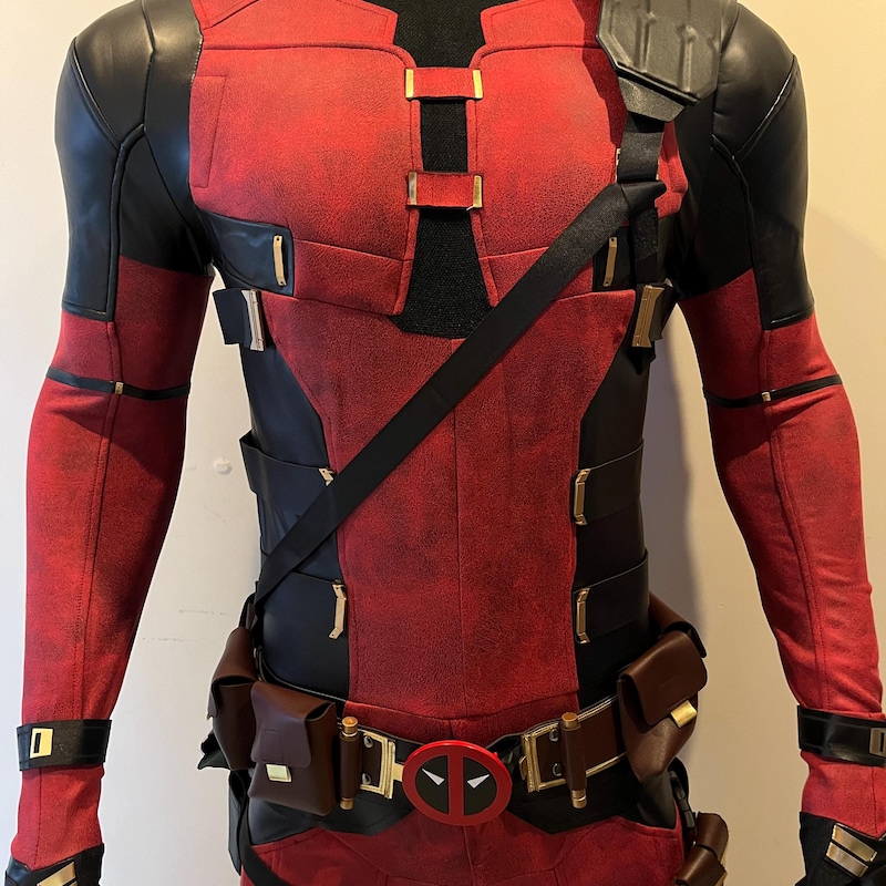 Deadpool Costume - Etsy UK