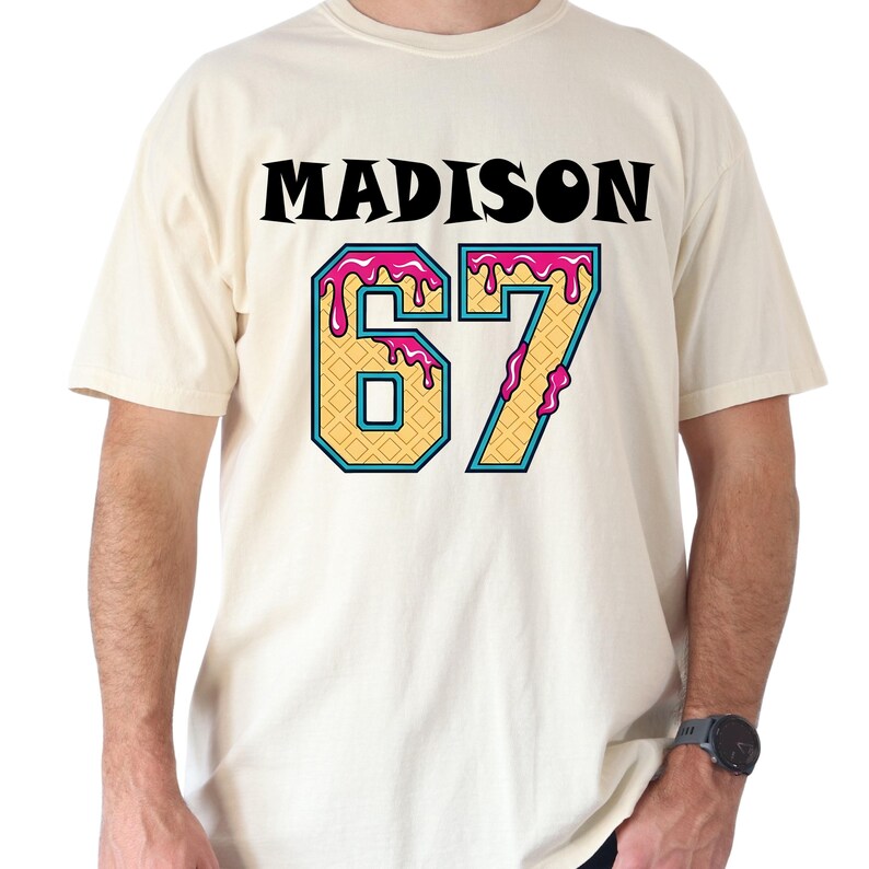 Dripping Ice Cream 67: Retro Waffle DTF Transfer - Etsy