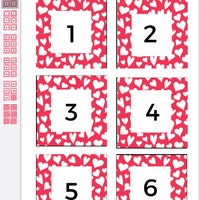 Valentine's Day Alphabet Clipart -personal and Limited Commercial Use ...