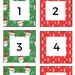 December Calendar Numbers Christmas Classroom - Etsy Canada