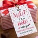 Valentine Coworker Gift Tags, Printable Valentine Treat Tag, Workplace ...